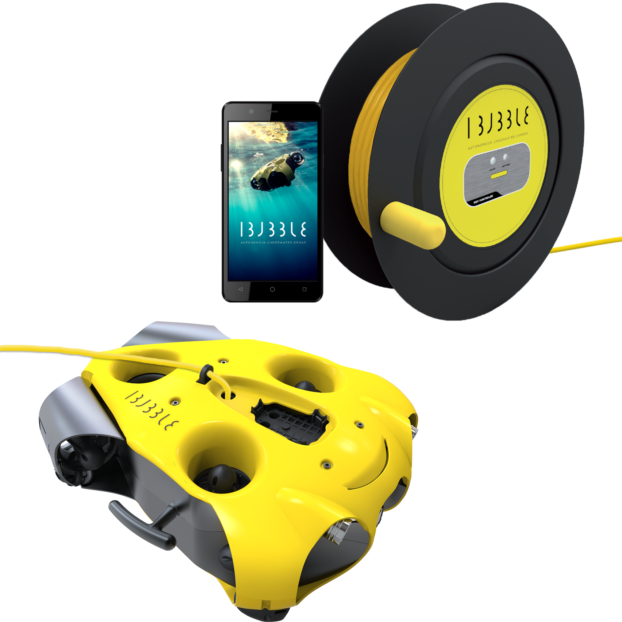 IBubble Explorer Edition Underwater Drone | Benthic Scuba
